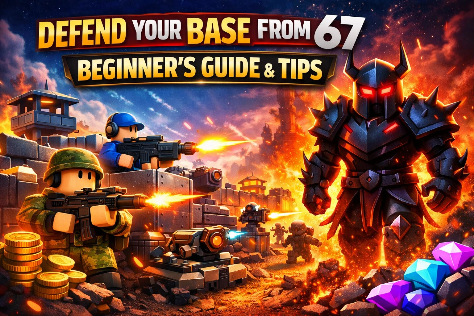 Defend Your Base From 67 Beginner Guide - Vixhul